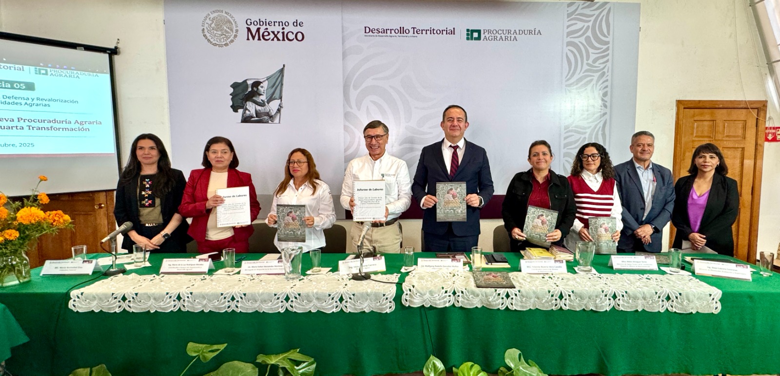 Presenta la Nueva Procuraduría Agraria su primer informe de labores ...